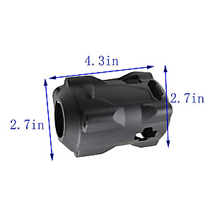 VIGORVIL 49-16-2554 Protective Boot M12 FUEL Fits 1/2 3/8in Stubby impact wrenches Impact Driver Protective Boot Compatible with model 2554-20 2555-20 and 2555P-20
