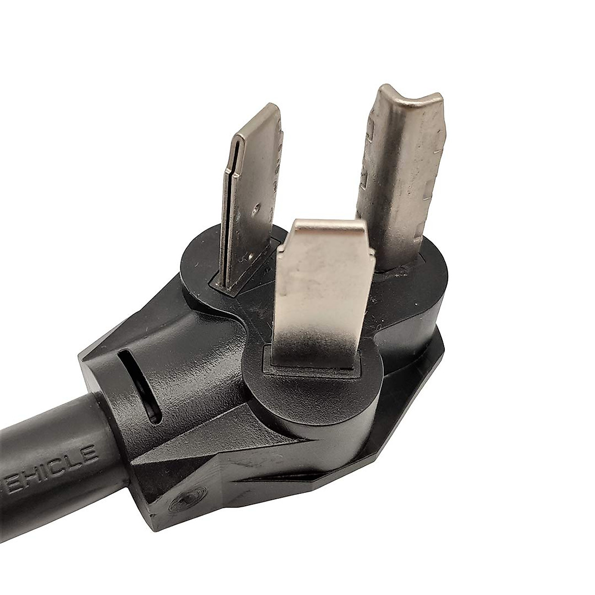 Parkworld 61711 Adapter Cord Dryer 3 Prong Plug 10-30P to 10-50R Electric Stove Receptacle, NEMA 10-30 Dryer Male to NEMA 10-50R Electrical Stove Female, 30A, 250V 1FT