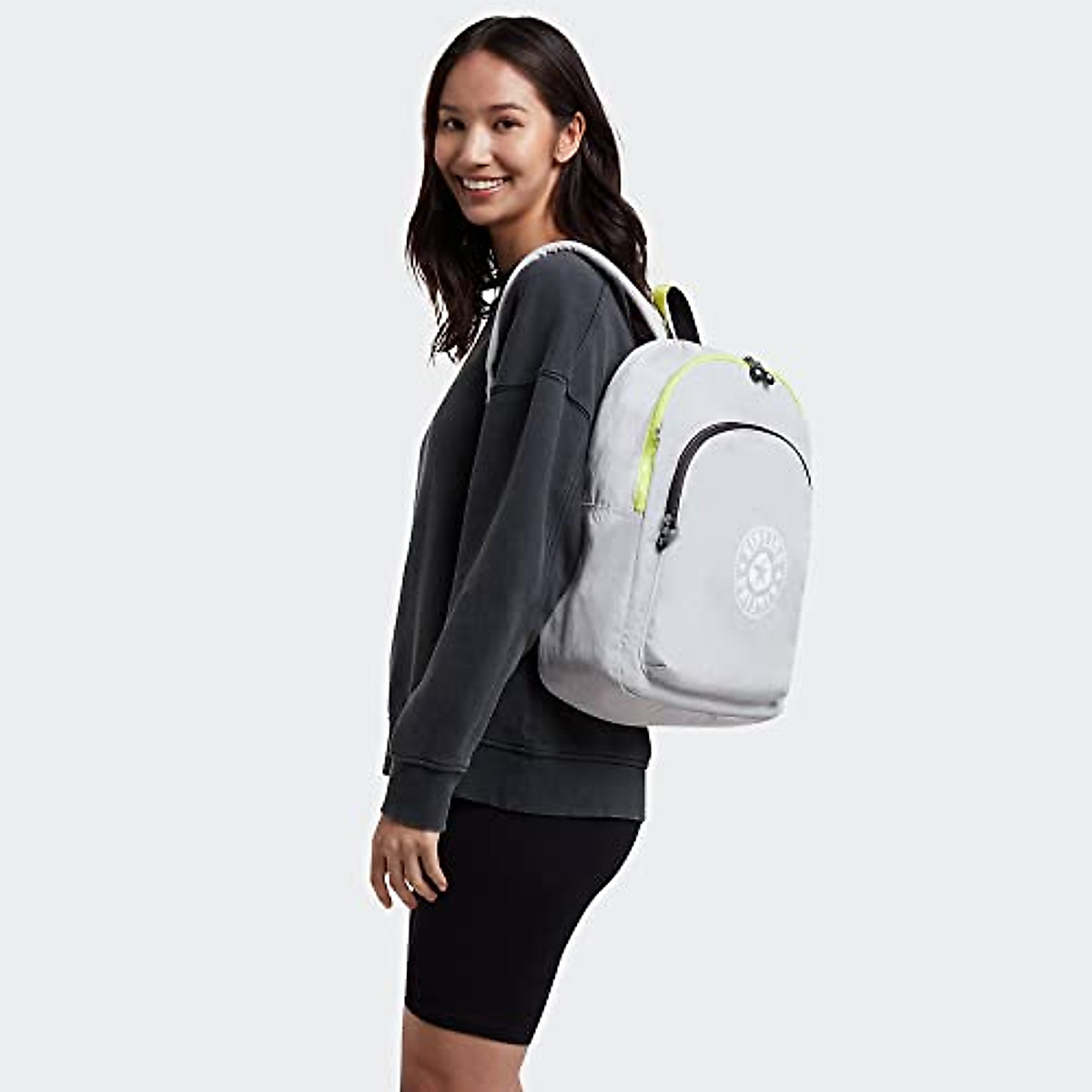 Kipling Curtis Large 17" Laptop Backpack Air Grey C