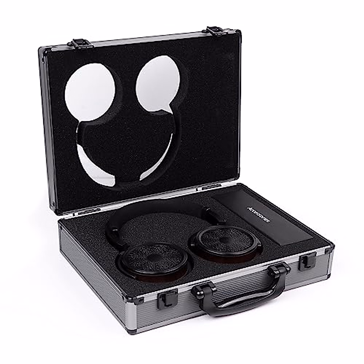 Linsoul HarmonicDyne Zeus Elite Wired Over-Ear Headphone, Flagship 50mm Suspension Diaphragm Open Back Headset, with 2 Custom IEM Cable for Audiophile Musician (Zeus Elite)