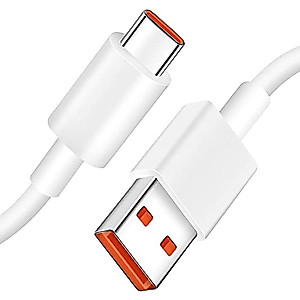 Jelanry USB C Cable USB Type C Cable, 120W HyperCharge Turbo Charging, 6A Fast Charging for Xiaomi Pad 5 12 Pro 12 12X 11T Pro 11 Lite 5G NE, Redmi 10 2022 Note 11 Pro 5G Note 11 / 11s, 6.6ft 1Pack