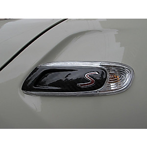 ATEX Dry Carbon Side Markers Scuttle Vents Overlay Cover for Mini Cooper F55/F56 S
