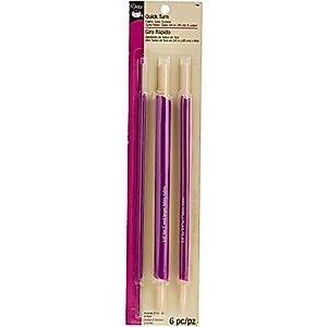 Dritz Quick Turn Fabric Tube Turners, 3 Count, Assorted Sizes