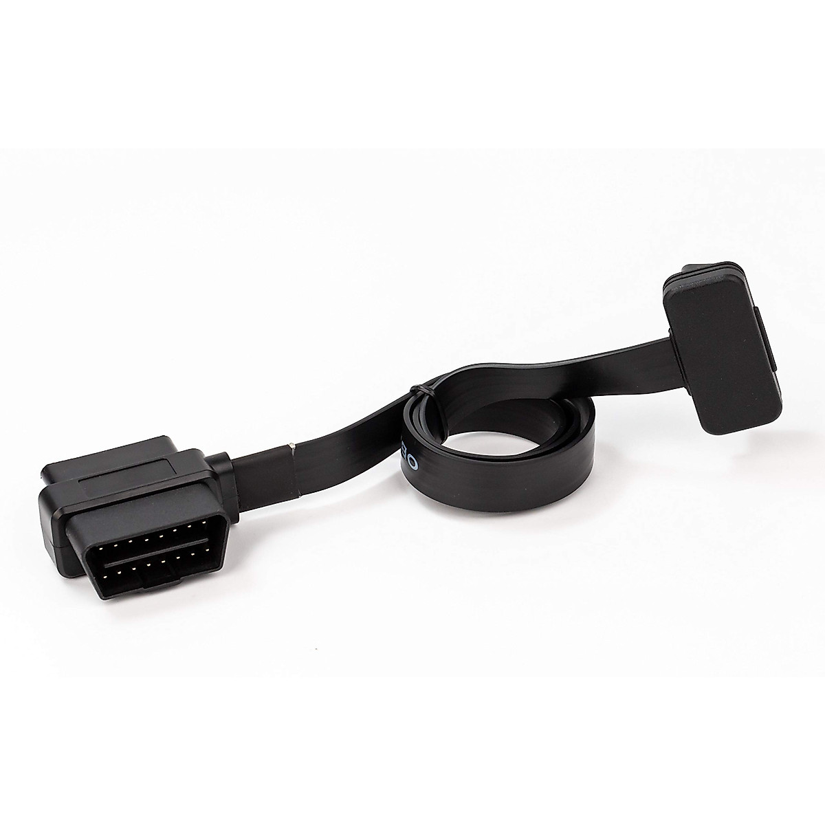 YPP OBD II OBD2 Pass-Through J1962M/F to J1962F Ribbon Splitter Cable 1 Male to 2 Female 2ft