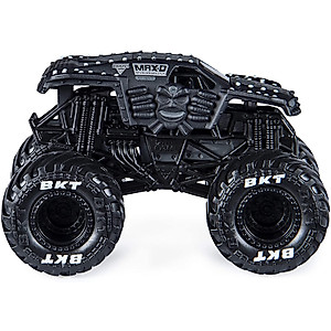 Monster Jam 2020 Spin Master 1:64 Diecast Monster Truck with Wristband: Maximum Destruction MAX D Black
