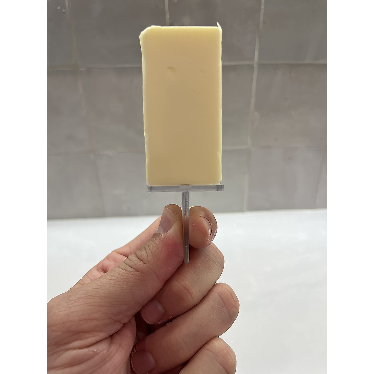 ButterPOP No Mess Holder & Dish to Spread Butter on Warm Pans & Food, Clear, Black