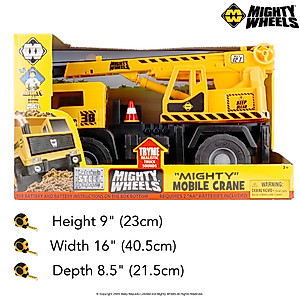 Mighty Wheels 16" Mobile Crane with Sound