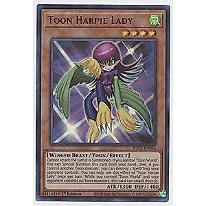 Toon Harpie Lady - BLCR-EN066 - Ultra Rare - 1st Edition