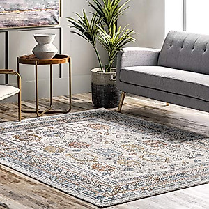 nuLOOM Jovi Transitional Tribal Print Area Rug, 4' x 6', Beige