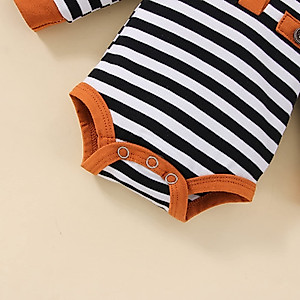 VINUOKER Newborn Baby boy clothes Preemie outfit long Sleeve Cotton Pants Sets Infant Fall Winter Clothes