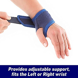 Neo G Wrist Brace for Kids - Support For Juvenile Arthritis, Joint Pain, Hand Sprains, Strains, Sports, Gymnastics, Tennis - Adjustable Compression - Class 1 Medical Device - One Size - Blue