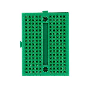 Taidacent 10 Pcs SYB-170 Mini Solderless Breadboard Mini Breadboard Experimental Platform Portable Breadboard (Green)