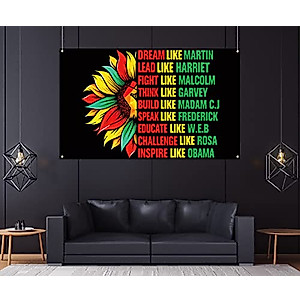 Juneteenth Photo Booth Backdrop Black History Month African American National Holiday Party Decoration Afro February Festival Photography Background Decor