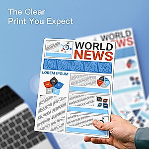 GPC Image Compatible Toner Cartridge Replacement for HP 202X 202A CF500X CF500A to use with Laserjet Pro MFP M281fdw M254dw M281cdw M281 M281dw M280nw Toner Printer (5 Pack)