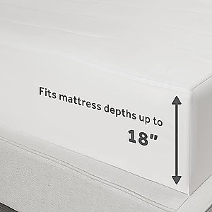 Sunbeam Restful Quilted Heated Mattress Pad - Full, White