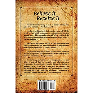 Believe It, Receive It - Simplifying The Teachings of Neville Goddard