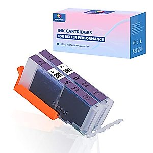 Compatible Canon 281 PB Ink Cartridge Replacement for Canon 281XXL Photo Blue Use for PIXMA TS9120 TR7520 TR8520 TS6120 TS6220 TS8120 TS8220 TS9520 TS6320 TS9521C Printer, CLI281xxl PB 2 Pack