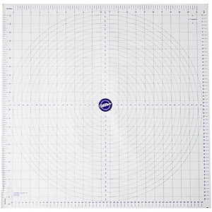 Wilton Measuring Mat, Polyester, White, 60.4 cm x 59.1 cm