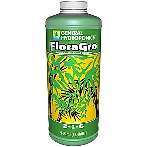 GH General Hydroponics Flora Series: FloraGro, FloraBloom, FloraMicro 16oz