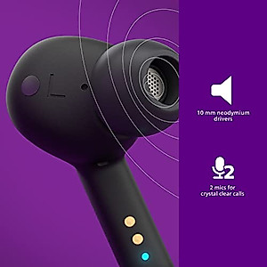 Philips T5506 True Wireless Headphones with Noise Canceling Pro (ANC PRO) and Up to 32hrs Playtime with Wireless Charging Case, Black