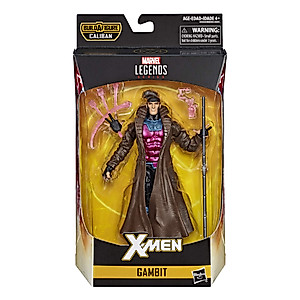Marvel Hasbro Legends Series 6" Collectible Action Figure Gambit Toy (X-Men Collection)