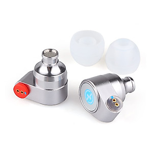 Linsoul 2022 Upgraded TIN HiFi T2 DLC 2DD 10mm Dynamic Driver in Ear Monitor Earphone with Detachable 0.78mm 2Pin 5N 8 Core Silver-Plated Cable, Aluminum Cavity for Audiophile DJ Musician