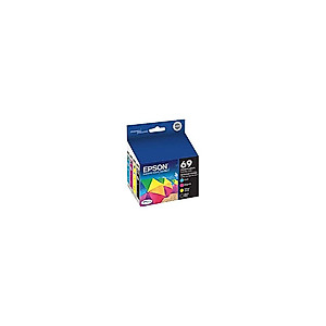 EPSON T069 DURABrite Ultra -Ink Standard Capacity Black & Color -Cartridge Combo Pack (T069120-BCS) for select Epson Stylus and WorkForce Printers