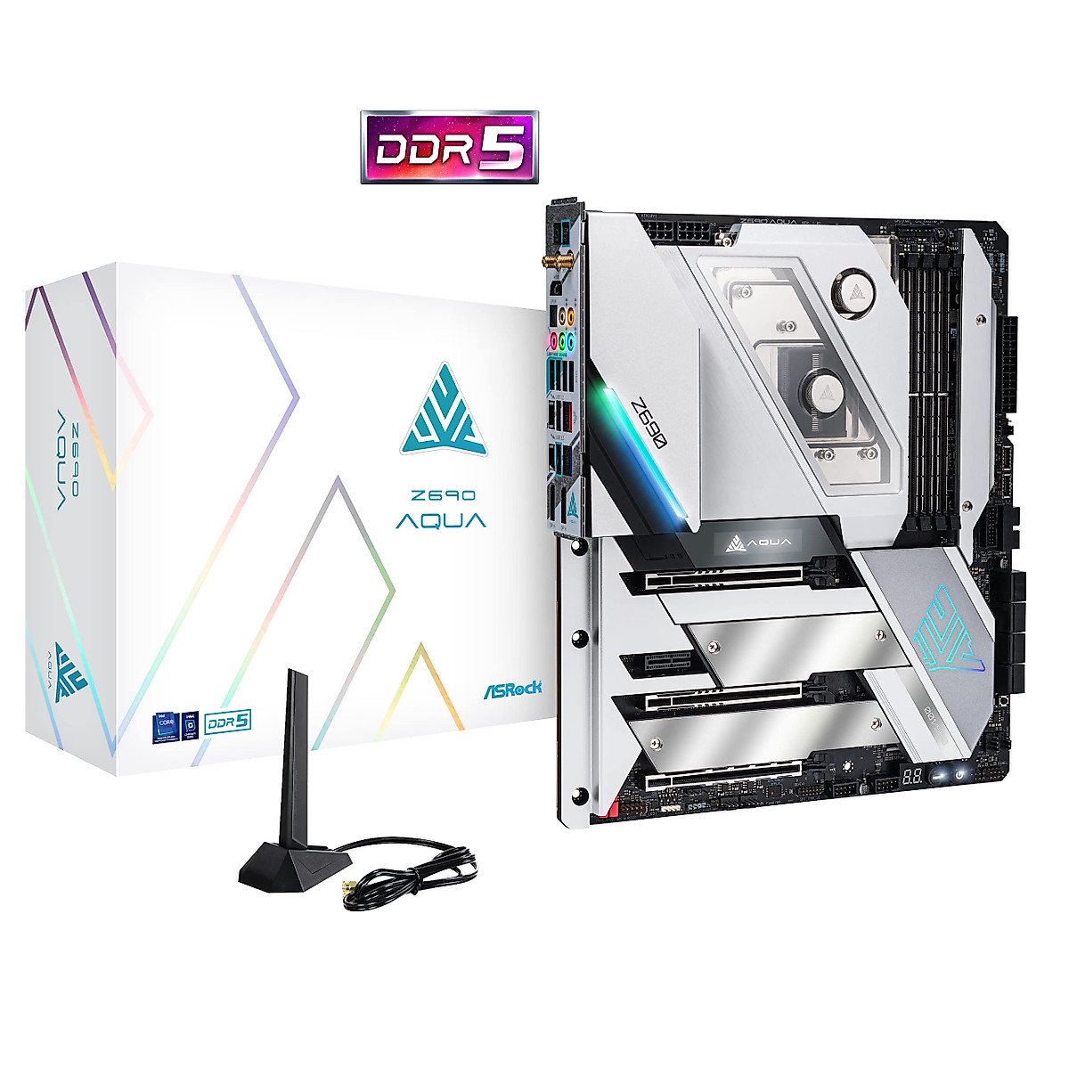 ASRock Z690 Phantom Gaming-ITX/TB4 LGA 1700 Intel Z690 SATA 6Gb/s DDR5 Mini ITX Intel Motherboard