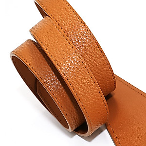 Glamorstar Women Leather Belts Vintage Irregular Waist Belt for Dresses Tie Knot Waistband Belt Brown 120CM/47.2IN