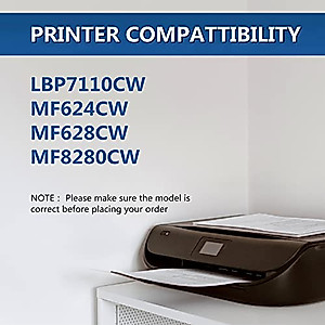 VicLabs Compatible 131 131H Toner Cartridge, Replacement for 131H 131 LBP7110CW MF624CW MF628CW MF8280CW Printer（Black,2-Pack）