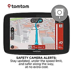 TomTom GO Supreme 6” GPS Navigation Device with World Maps, Traffic and Speed Cam alerts thanks to TomTom Traffic, Updates via WiFi, Handsfree Calling, Click-and-Drive Mount