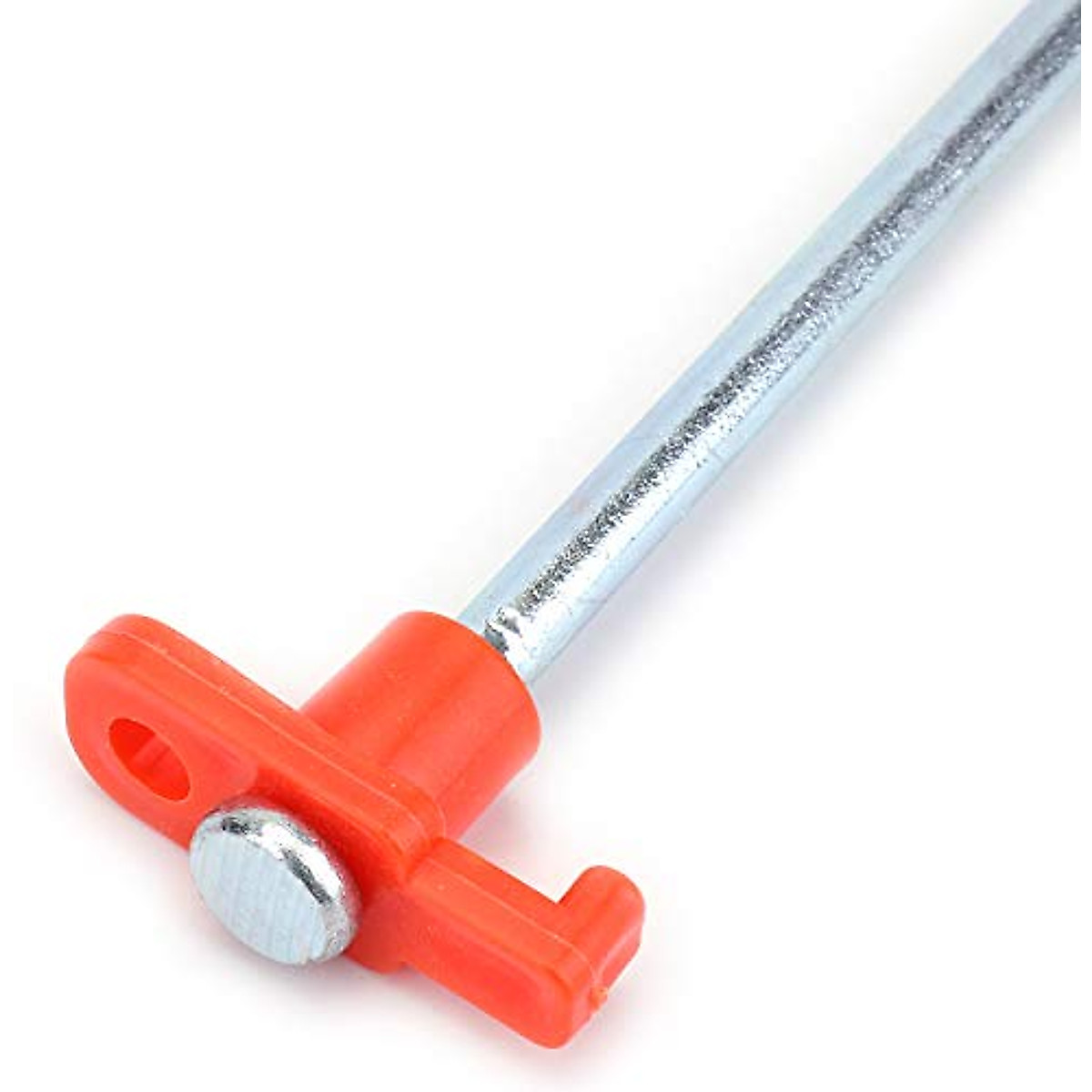 Yesland 20 Pack Tent Stake, 9-7/8 Inch Galvanized Non-Rust Camping Family Tent Pop Up Canopy Stakes