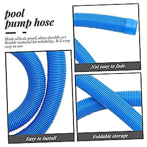 Yardenfun Pool Hose Swimming Pools Interior Accessories Outdoor Hose Pool Water Change Hose Replacement Hose for Above Ground Pools Garden Water Hose Pool Pump Hose Hose Accessory Pump Hose