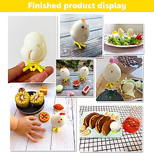 Cute Chicken Egg Mold Boiled Egg Shaper Boiled Egg Mold, Kawaii Egg Tool Chicken Shape, Cute Cartoon Chick Shape Egg Moldfor Children