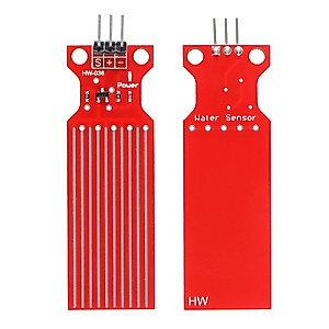 10Pcs Rain Water Level Sensor Module DC 3V-5V 20mA Level Liquid Surface Depth Height Detection Sensor Module for Raspberry Pi