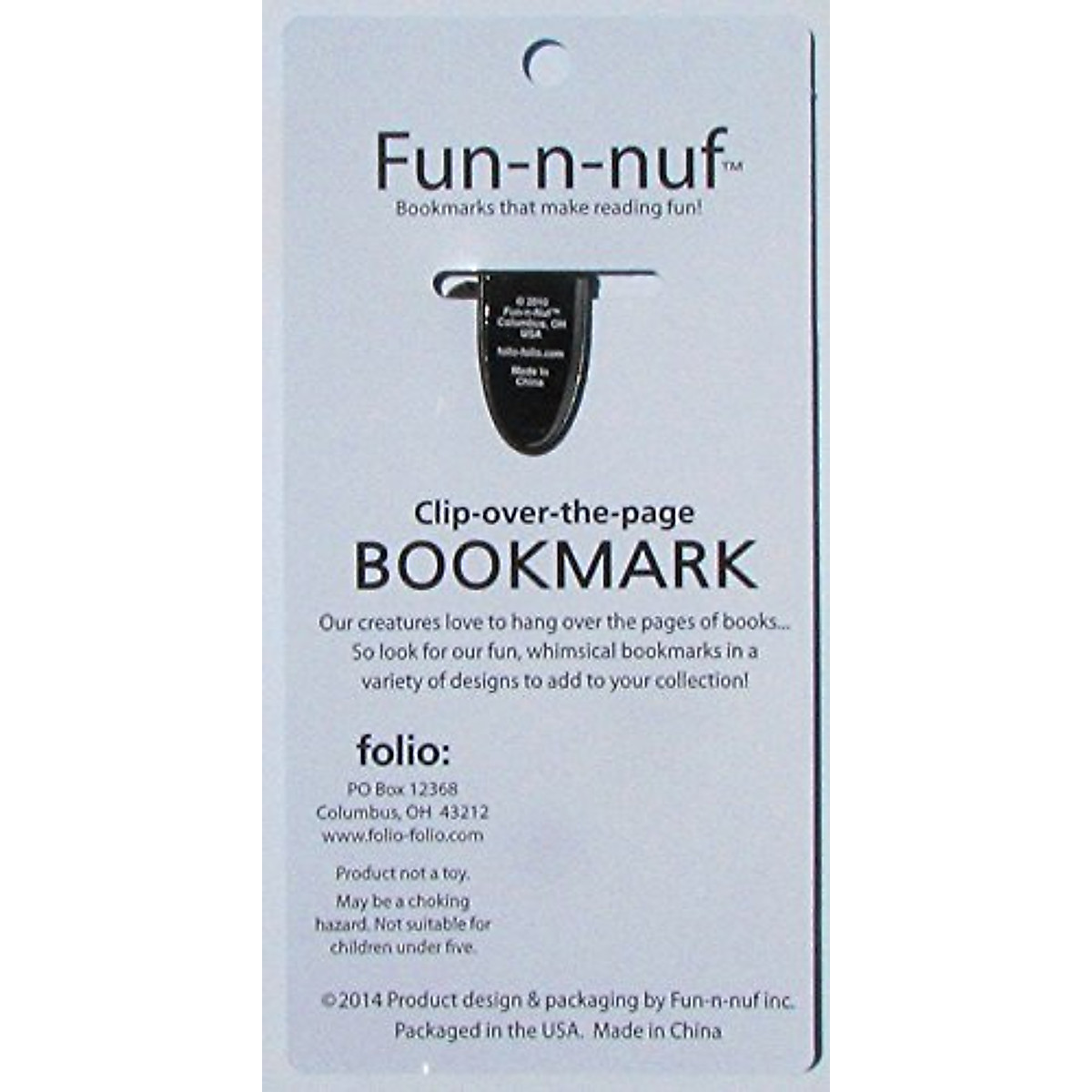 Dolphin Bookmarks (Clip-over-the-page) Set of 2 - Assorted colors