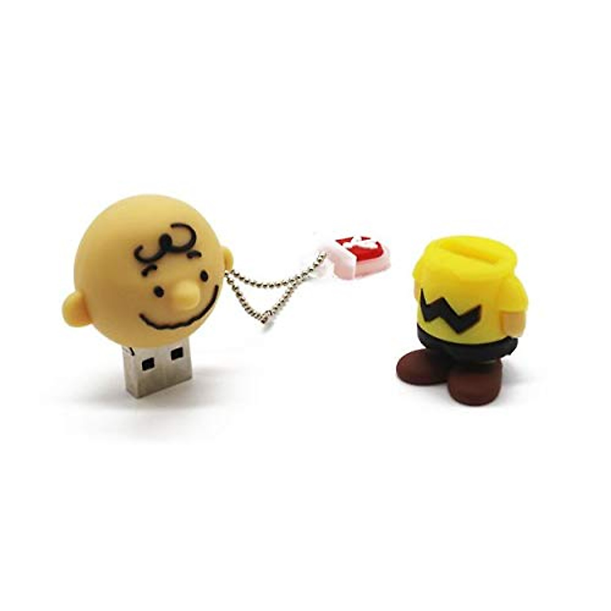 2.0 Charlie Brown 16GB USB External Hard Drive Flash Thumb Drive Storage Device Cute Novelty Memory Stick U Disk Cartoon