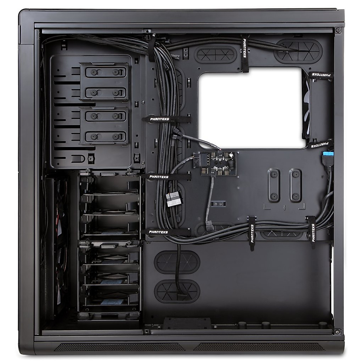 Phanteks Enthoo Series Primo Aluminum ATX Ultimate Full Tower Computer Case PH-ES813P_BL,Black/Blue
