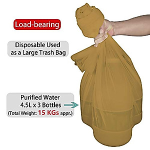 Gold Plastic Tablecloths 3 Pack Disposable Table Covers 54 x 108 Inches Shower Party Tablecovers PEVA Vinyl Table Cloths for Rectangle Tables up to 8 ft and Picnic BBQ Birthday Wedding Banquet