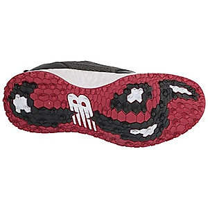 New Balance Men's Fresh Foam PaceSL BOA Golf Shoe, Black/Red, 12