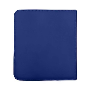 Ultra Pro E-15740 Ultra Pro-12 Pocket Zippered Pro Binder-Blue (Blue)