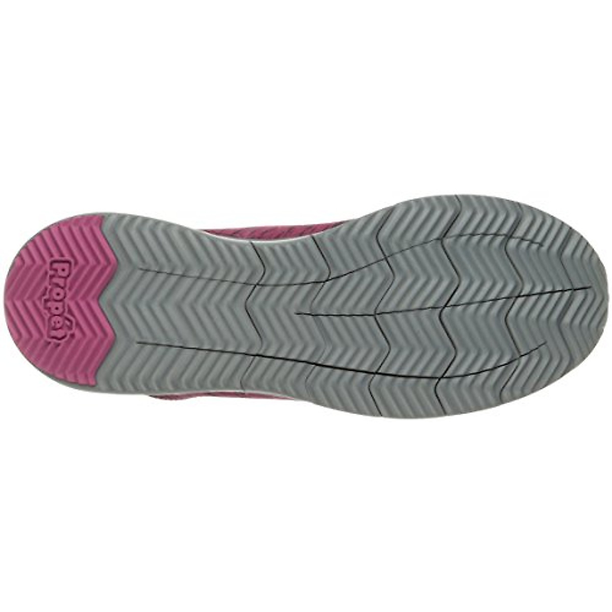 Propét Women's TravelFit Hi Walking Shoe, Berry, 6 2E US