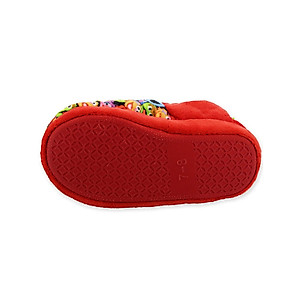 Sesame Street Elmo Boys Girls Aline Slippers with Indoor/Outdoor Sole (7-8 M US Toddler, Multi)