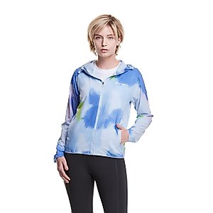 Champion womens Sport Woven Full-zip Zip Jacket, Multi Wash Cloud Candid Blue, X-Small US