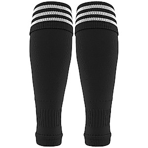 adidas Alphaskin 2-Piece Calf Sleeve, Black/White, One Size