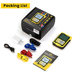 Upgraded SG-004A Signal Generator, Seesii 4-20mA 0-24V Adjustable Analog Current Voltage Generator Simulator with Real-time Curve,Historical Record, Resistance Pressure Generator Calibrator