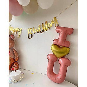 I Love You Balloons - Love Balloons,Wedding Bridal Shower Engagement Anniversary Birthday Decorations- Helium Supported,Valentines Day Decorations and Gift Idea 7 Pcs