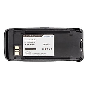 TAKOCI 7.4V Replacement Battery for PMNN4077 PMNN4077C PMNN4069A Compatible with Motorola XPR6100 XPR6300 XPR6350 PR6380 XPR6500 XPR6550 XPR6580 DP3400 DP3601 DGP4150 DGP6150 XIRP650 Ni-MH 2600mAh