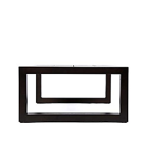 Armen Living Paradise Outdoor Eucalyptus Wood Coffee Table, Earth