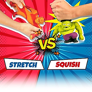 JA-RU Squishy Monster 6 Inch (3 Stretchy Toys Assorted) Stretch Action Figures & Bendy Toys for Kids. Stress Relief Fidget Toys. Anger Management Toys. Superhero Party Favors. 4306-3s